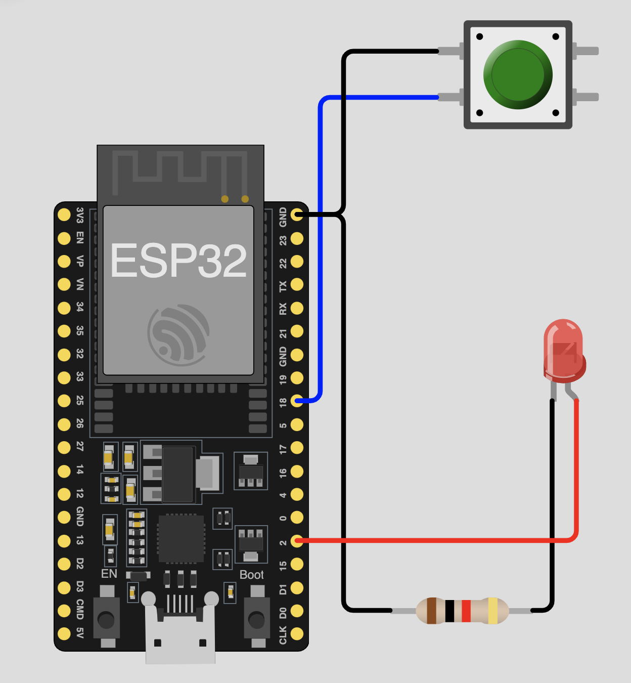 Penggunaan Interrupt pada Arduino ESP32 – Miswan – buku diary